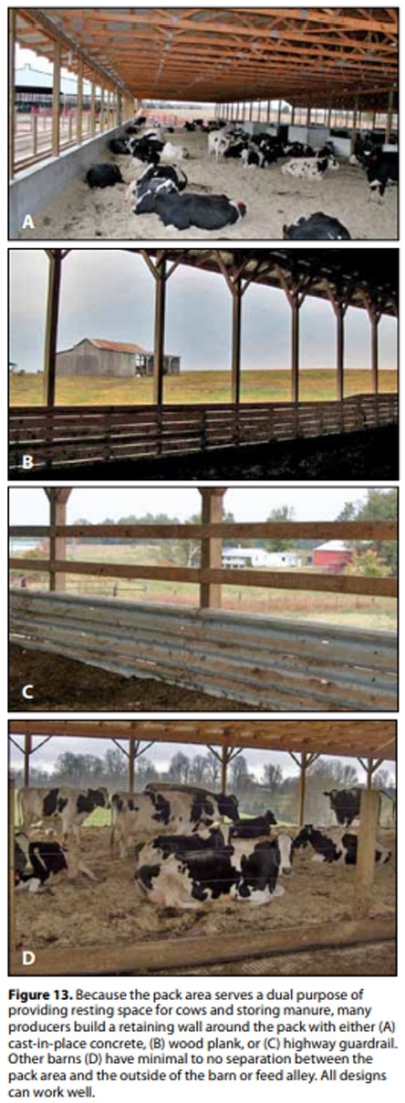 Compost Bedded Pack Barn Design. Features and Management Considerations ...