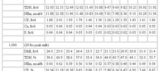 Basic Nutrient Requirements of Beef Cows | Engormix